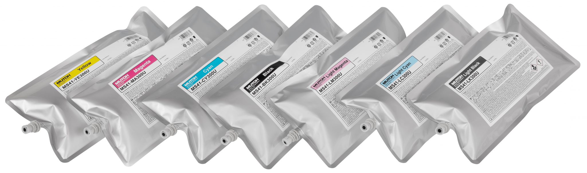 MUTOH America, Inc. launches MS41 ink in 300ml bags. - Mutoh